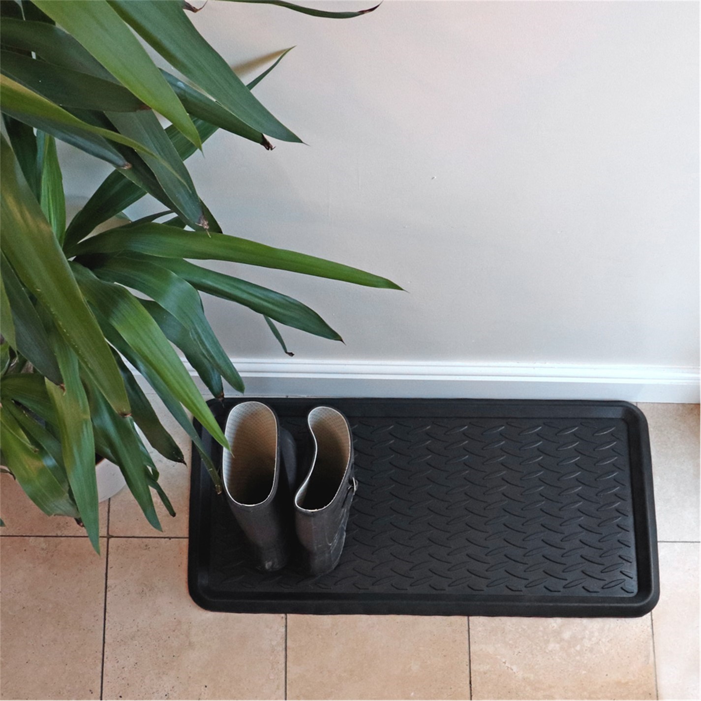 JVL | Opus Rubber Boot Tray Mat | Black | SportsDirect.com
