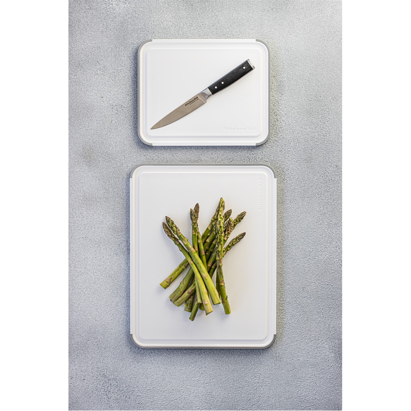 KitchenAid | Classic 2pc Chopping Board | White | SportsDirect.com