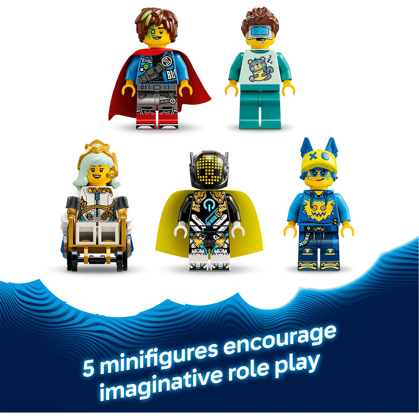 LEGO | LEGO® DREAMZzz™ Nightmare Shark Submarine Toy 71500 | Shark ...