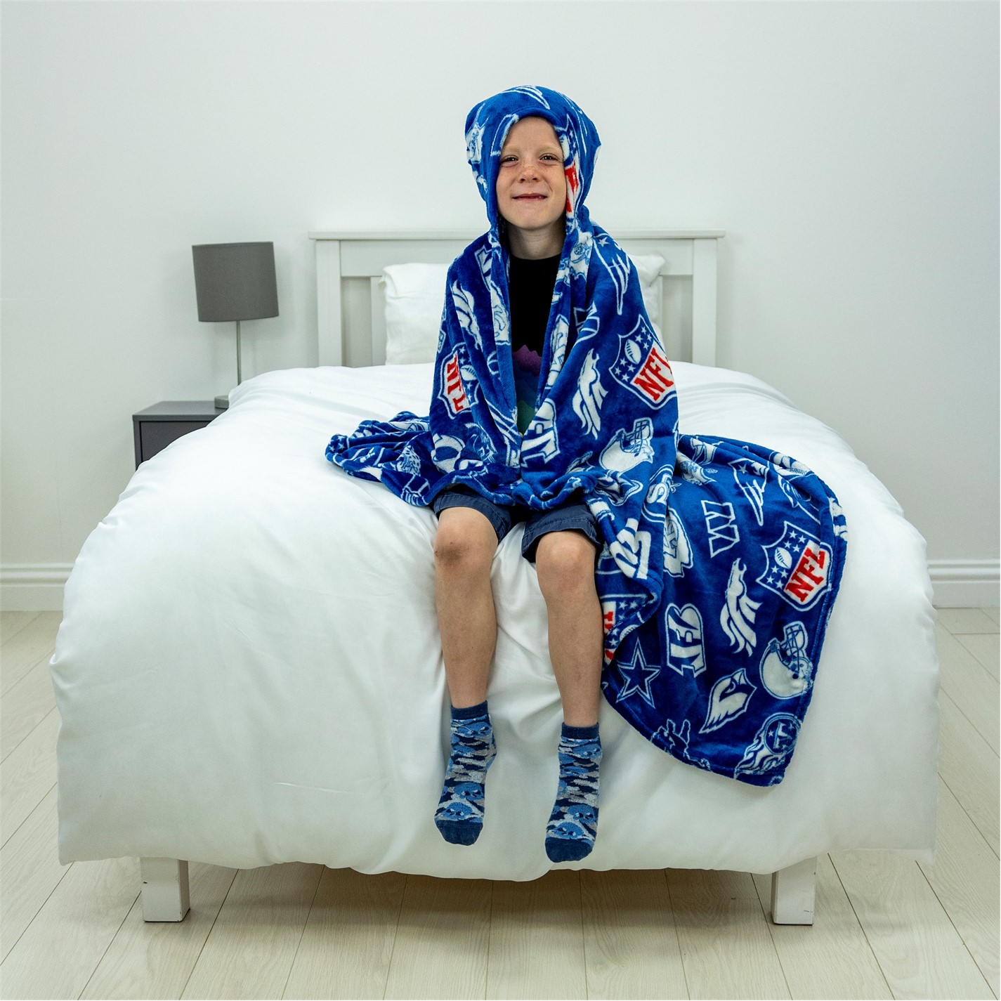 NFL | Icon Hood Fleece Blanket | Nfl | SportsDirect.com
