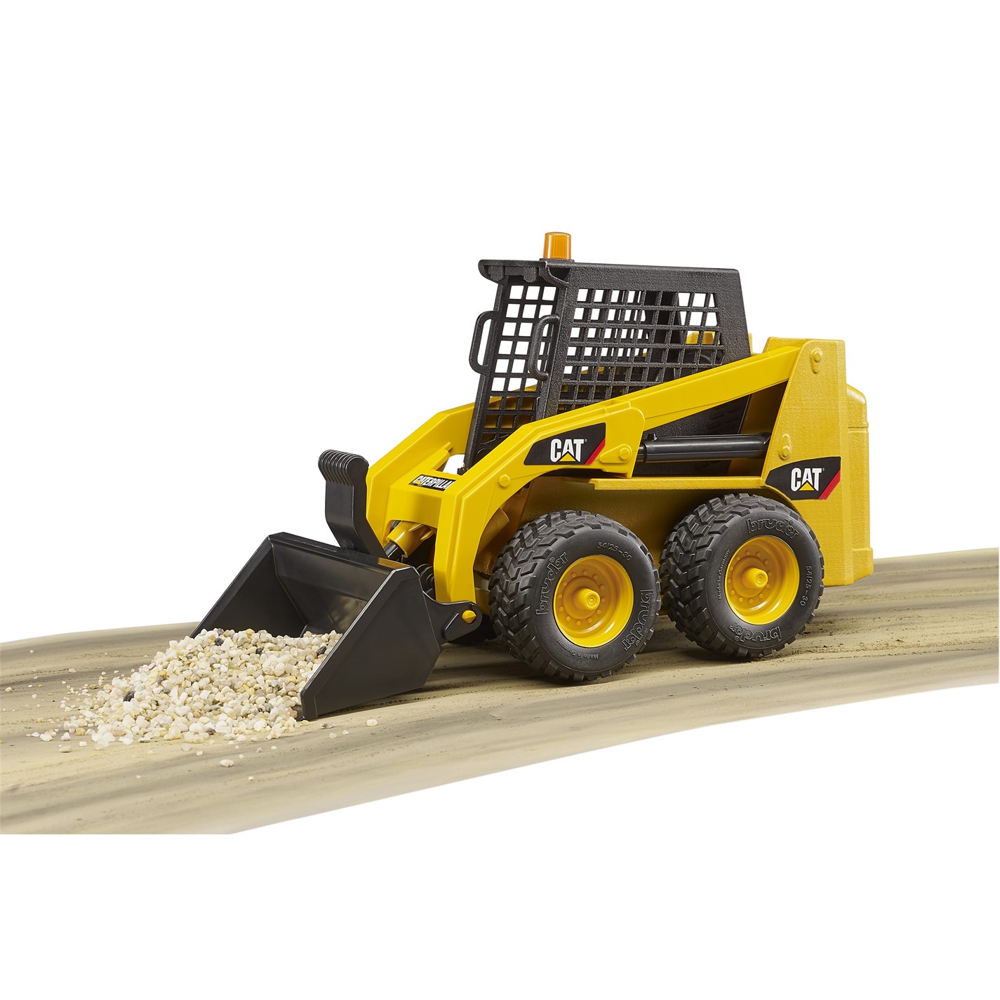 Bruder | Bruder 1:16 Cat Skid steer loader ¿ Compact Loader | Multi ...