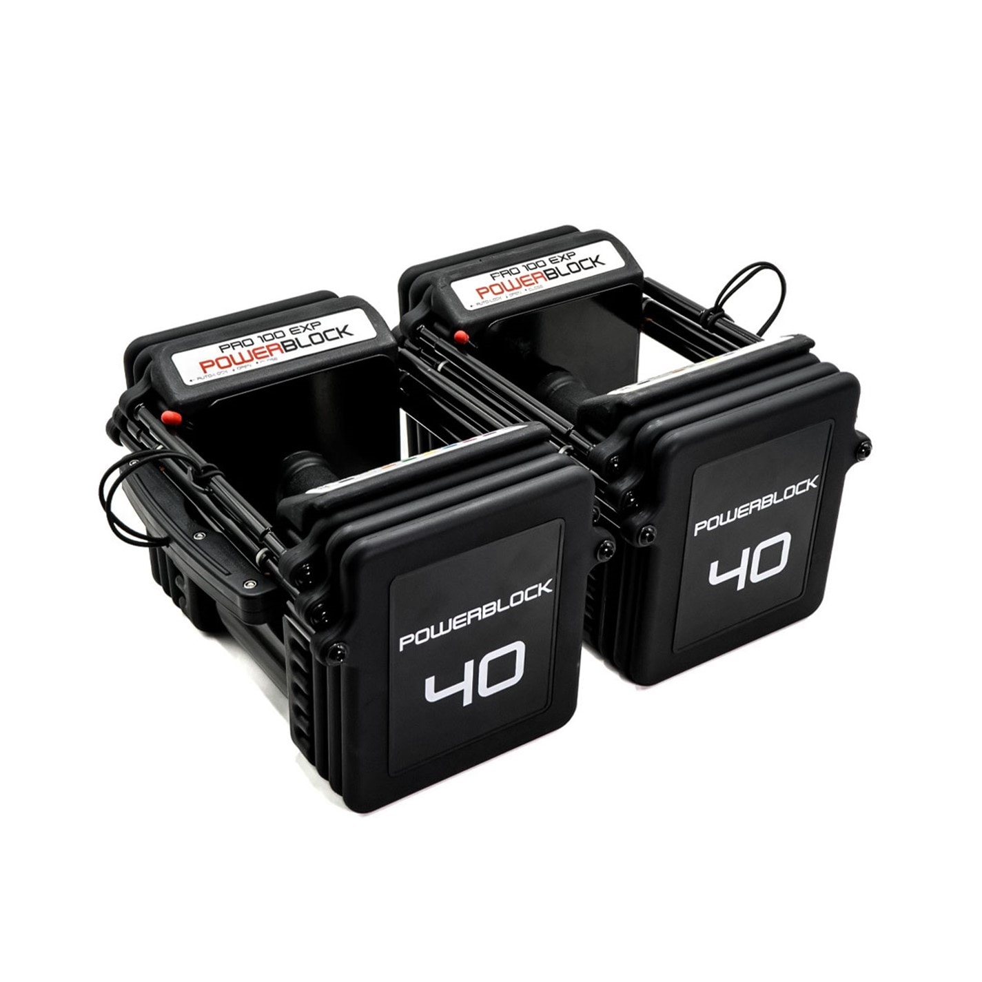 Powerblock | PowerBlock Pro 100 EXP Adjustable Dumbbells | Black ...