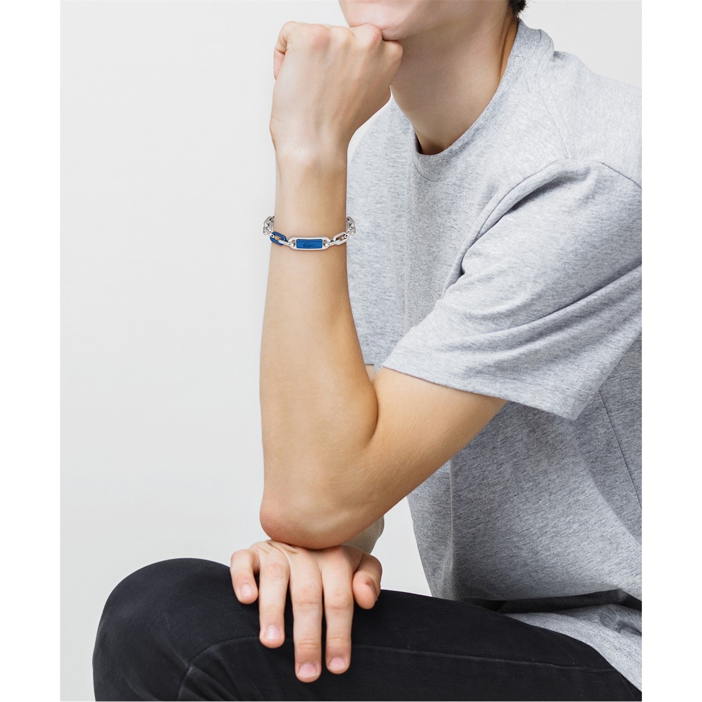 Lacoste | Gents Crew Bracelet | Chain Bracelets | SportsDirect.com