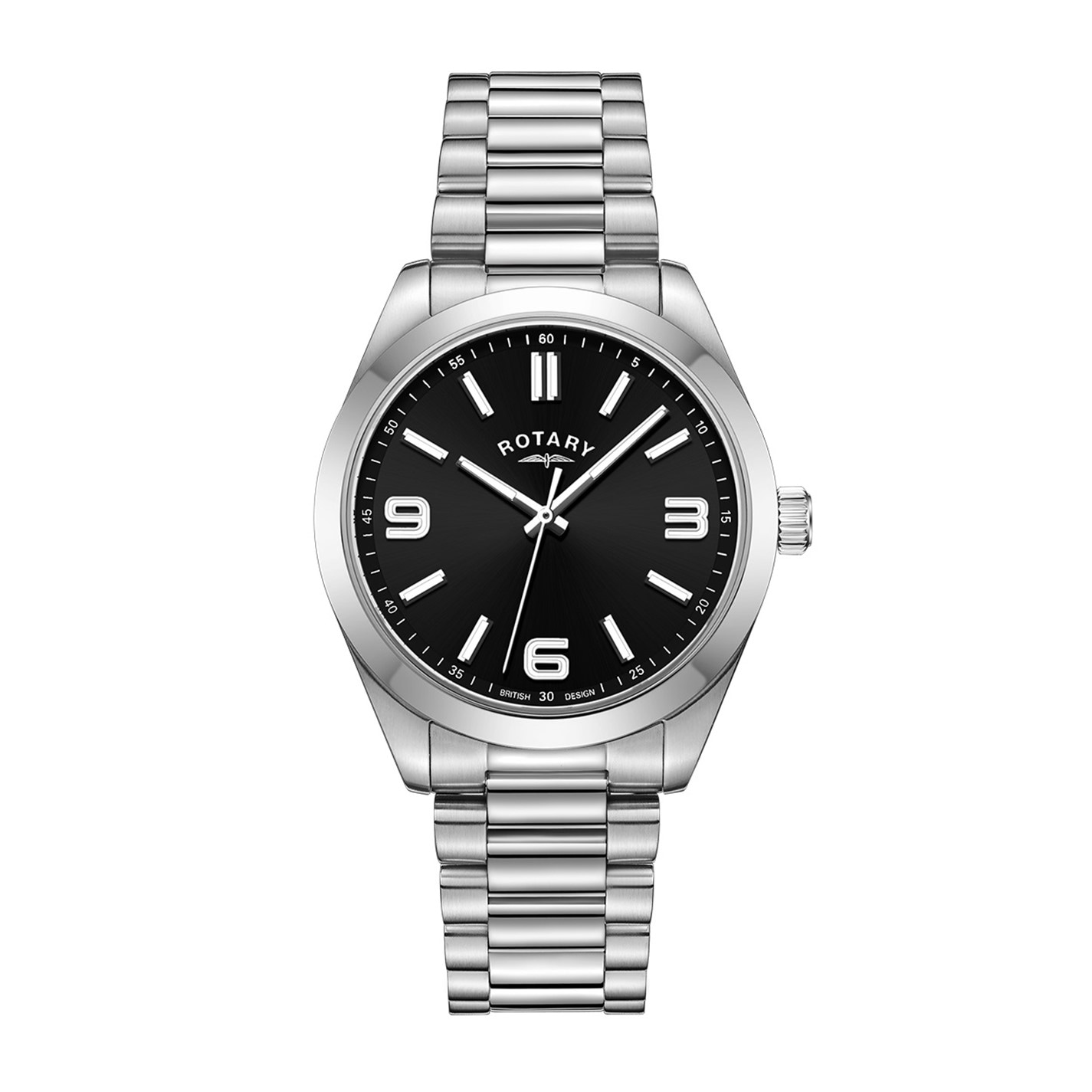 Rotary | Men's Precision Quartz Analogue Watch | Analogue Quartz ...