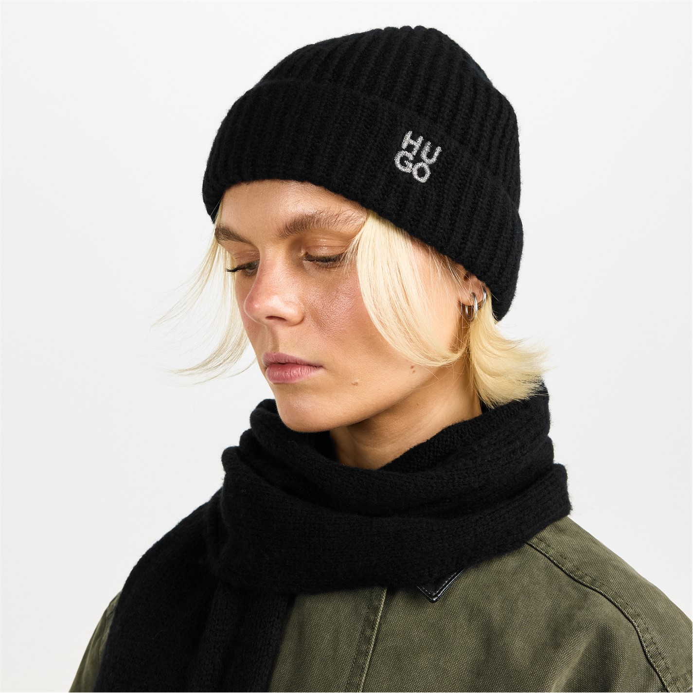 Hugo | Women's Sarmi Red Winter Set | Black 001 | SportsDirect.com