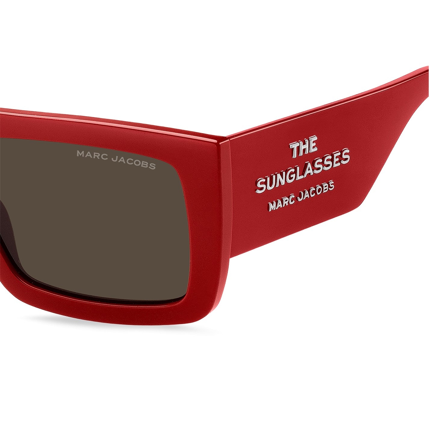 Marc Jacobs | Rec Flat Top Sunglasses | Red | SportsDirect.com