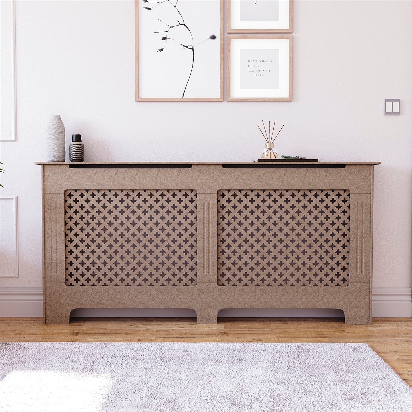Lassic | Vida Designs Oxford Radiator Cover, Extra Large | Side Tables ...