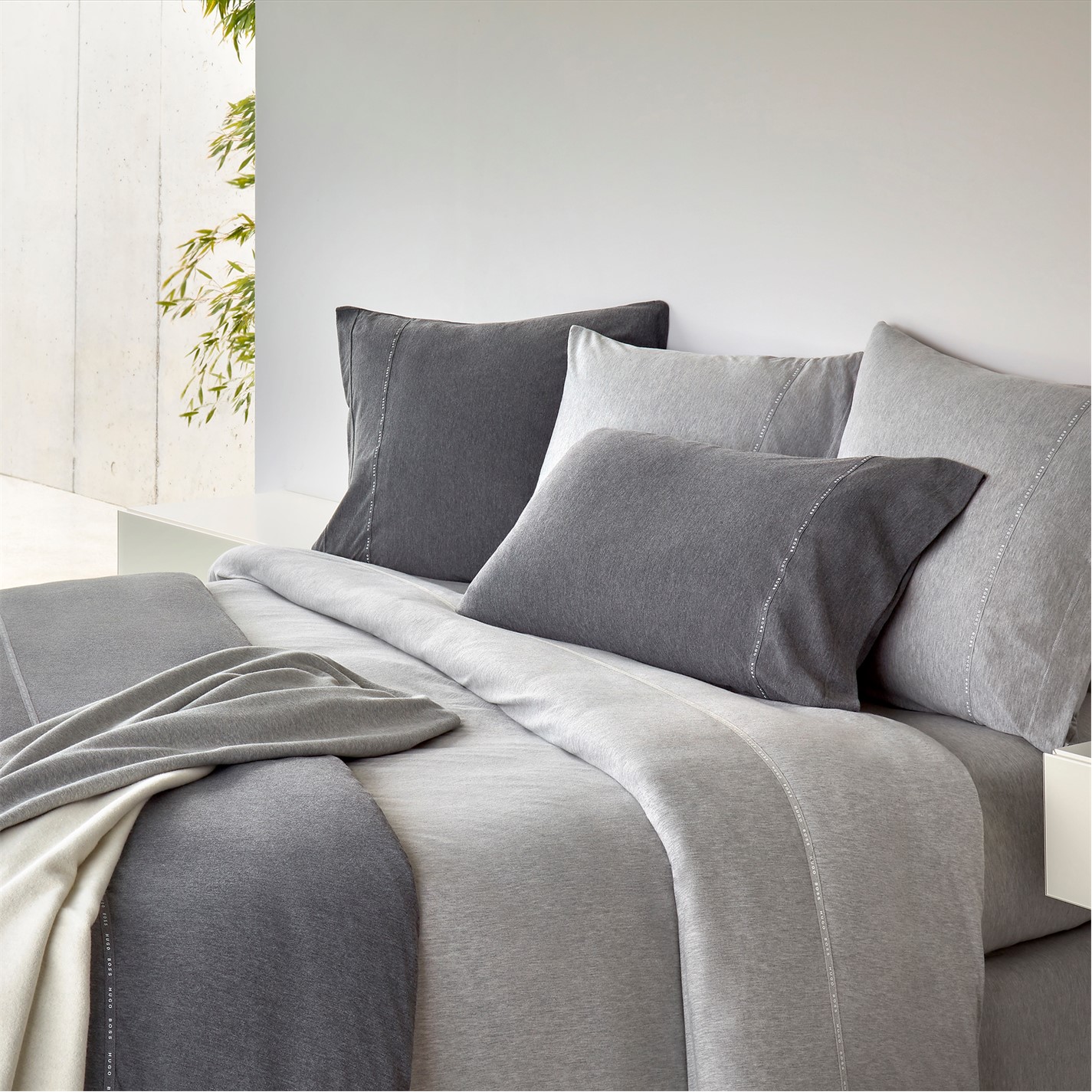 Boss Home Sense Grey Duvet Cover | SportsDirect.com USA