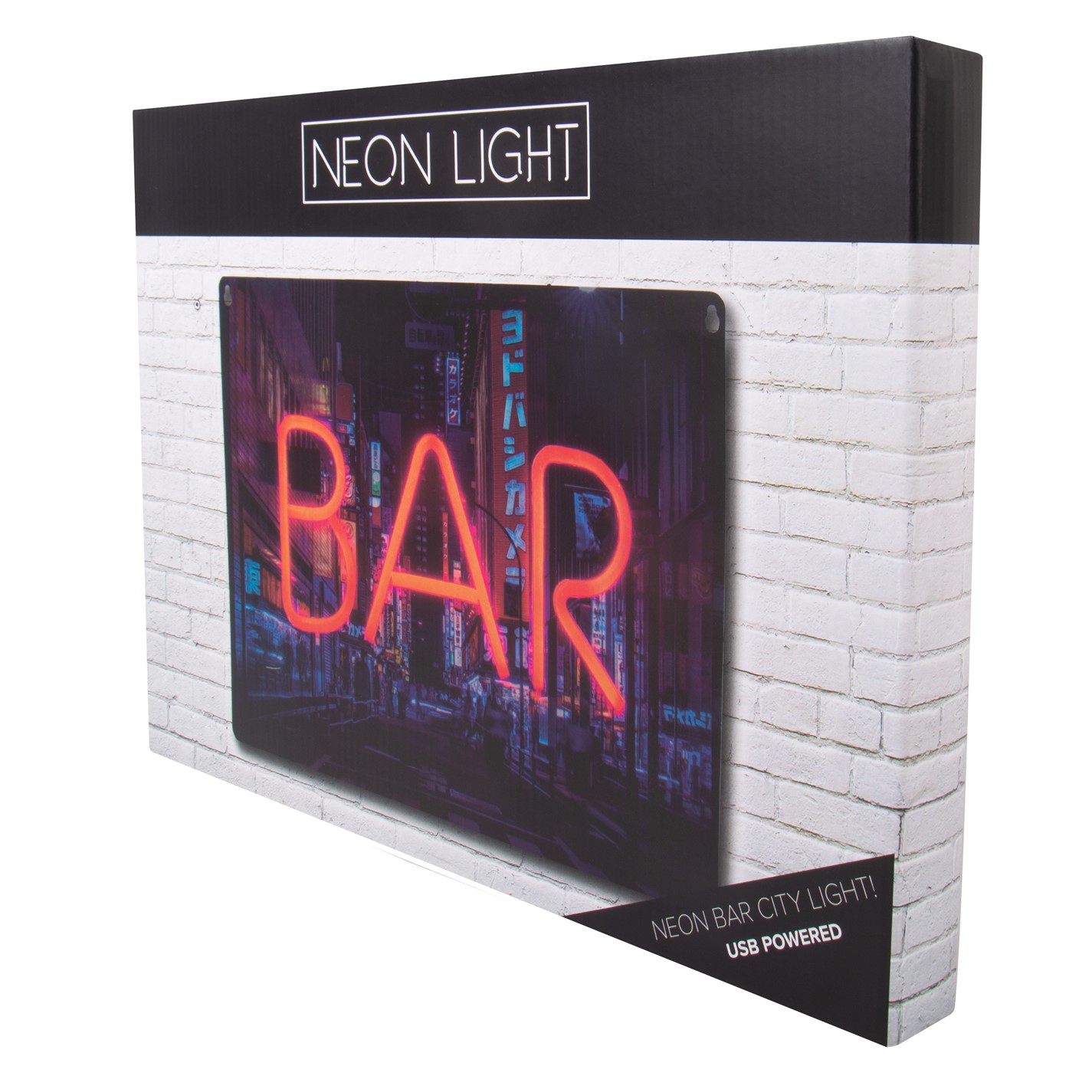 Fizz Creations | BAR LED Wall Mountable USB Red Neon Light Novelty Gift ...