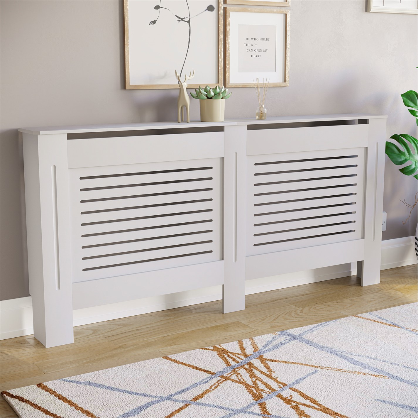 Lassic | Vida Designs Milton Radiator Cover, Extra Large | Side Tables ...