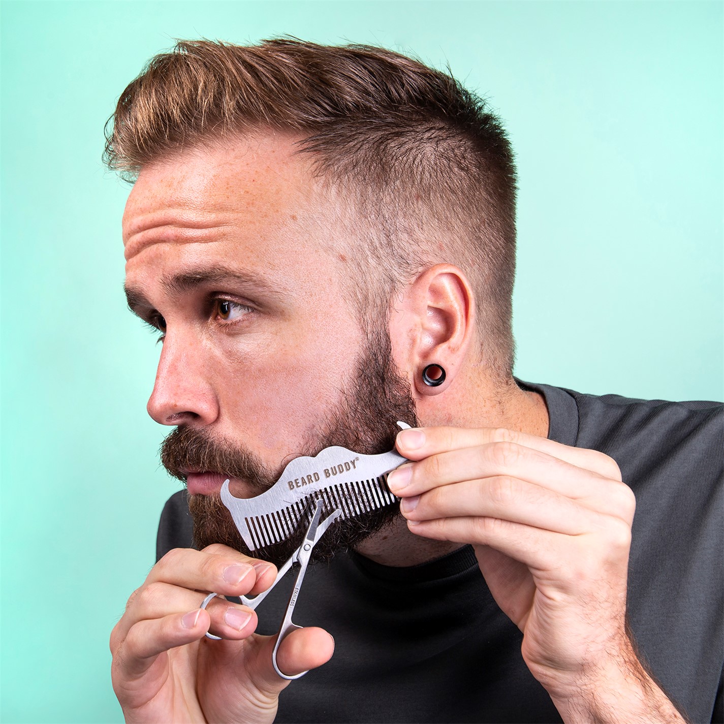 Fizz Creations | Beard Buddy Grooming Kit | Grey | SportsDirect.com
