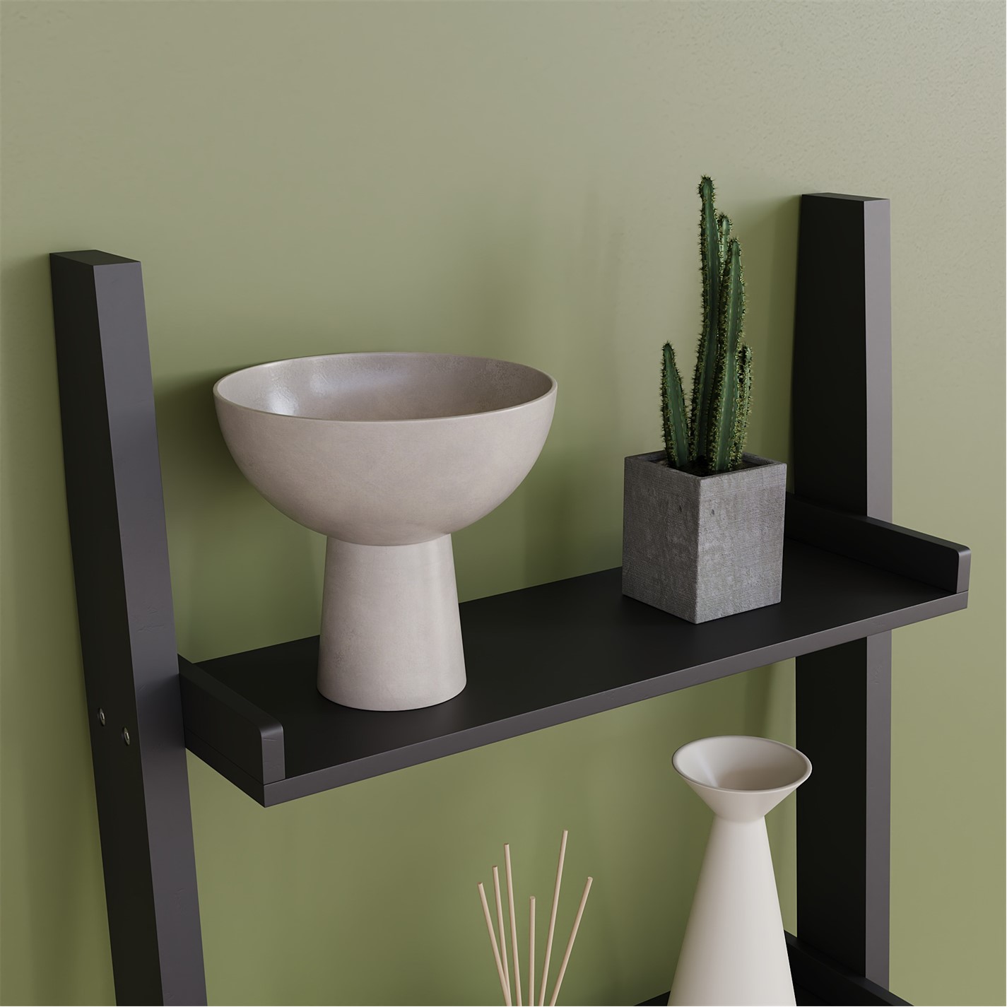 Lassic | Vida Designs York 4 Tier Ladder Bookcase | Bookcases ...