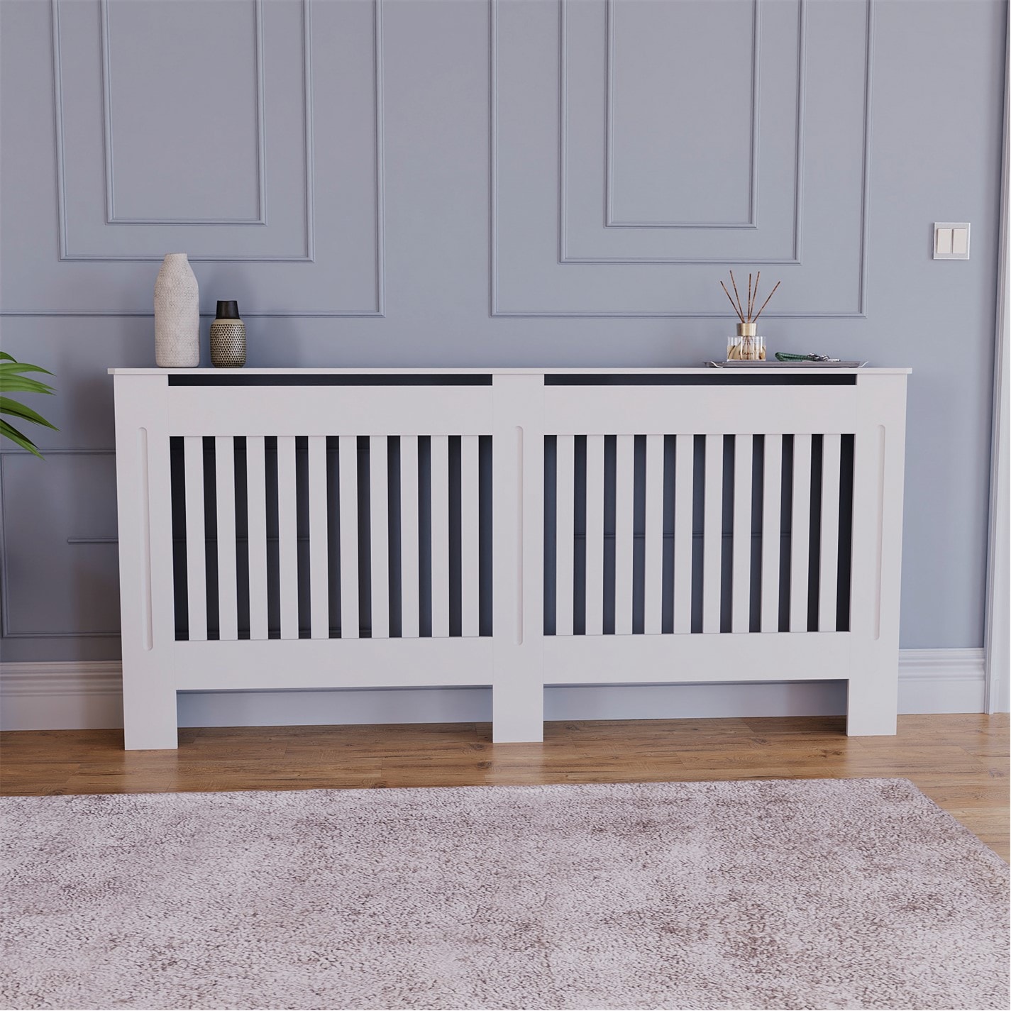 Lassic | Vida Designs Chelsea Radiator Cover, Extra Large | Side Tables ...