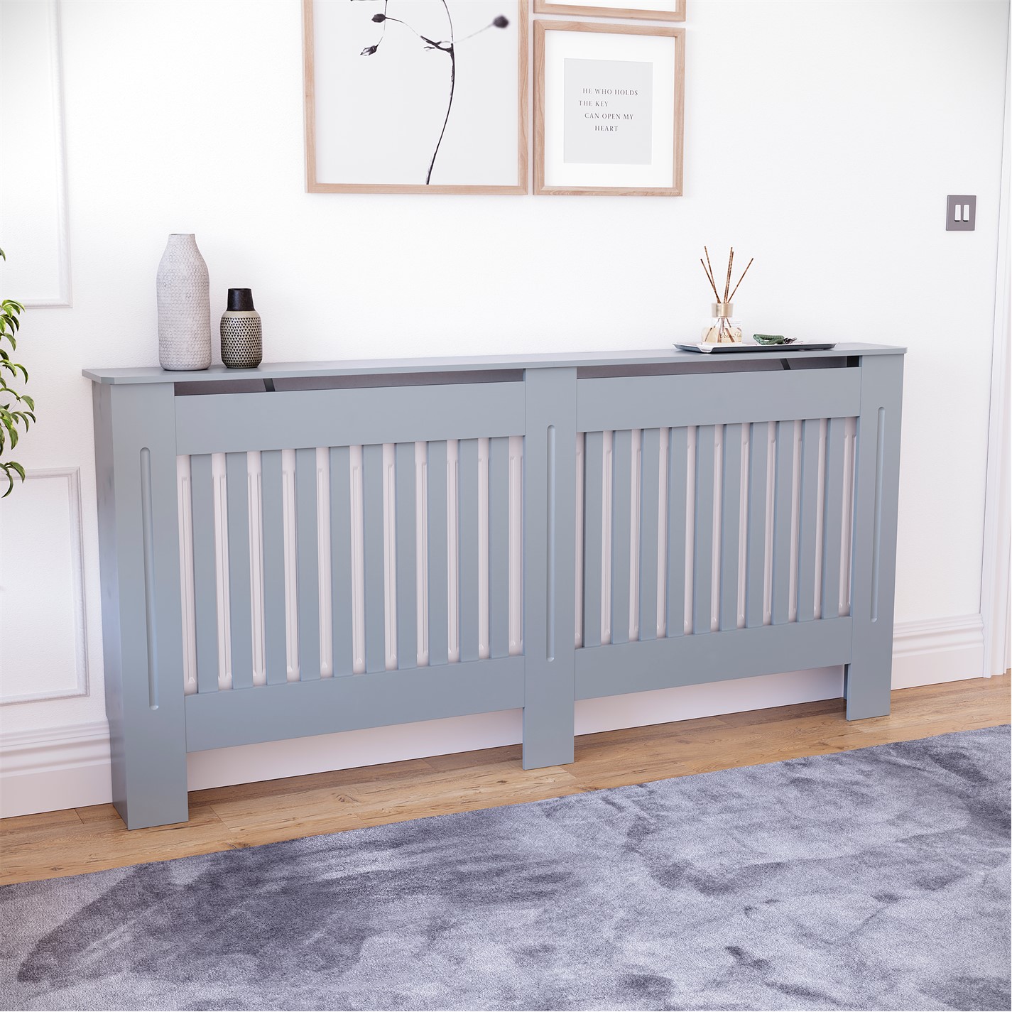 Lassic | Vida Designs Chelsea Radiator Cover, Extra Large | Side Tables ...