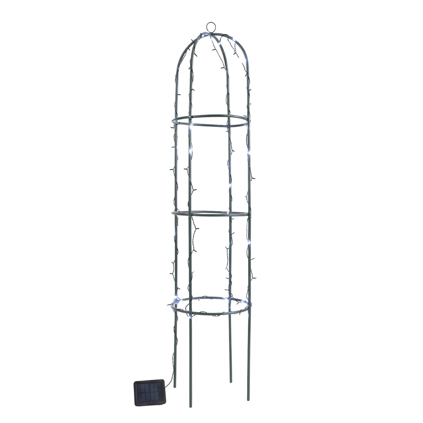 Streetwize | 100 LEDs Solar Light up Trellis | Black | SportsDirect.com