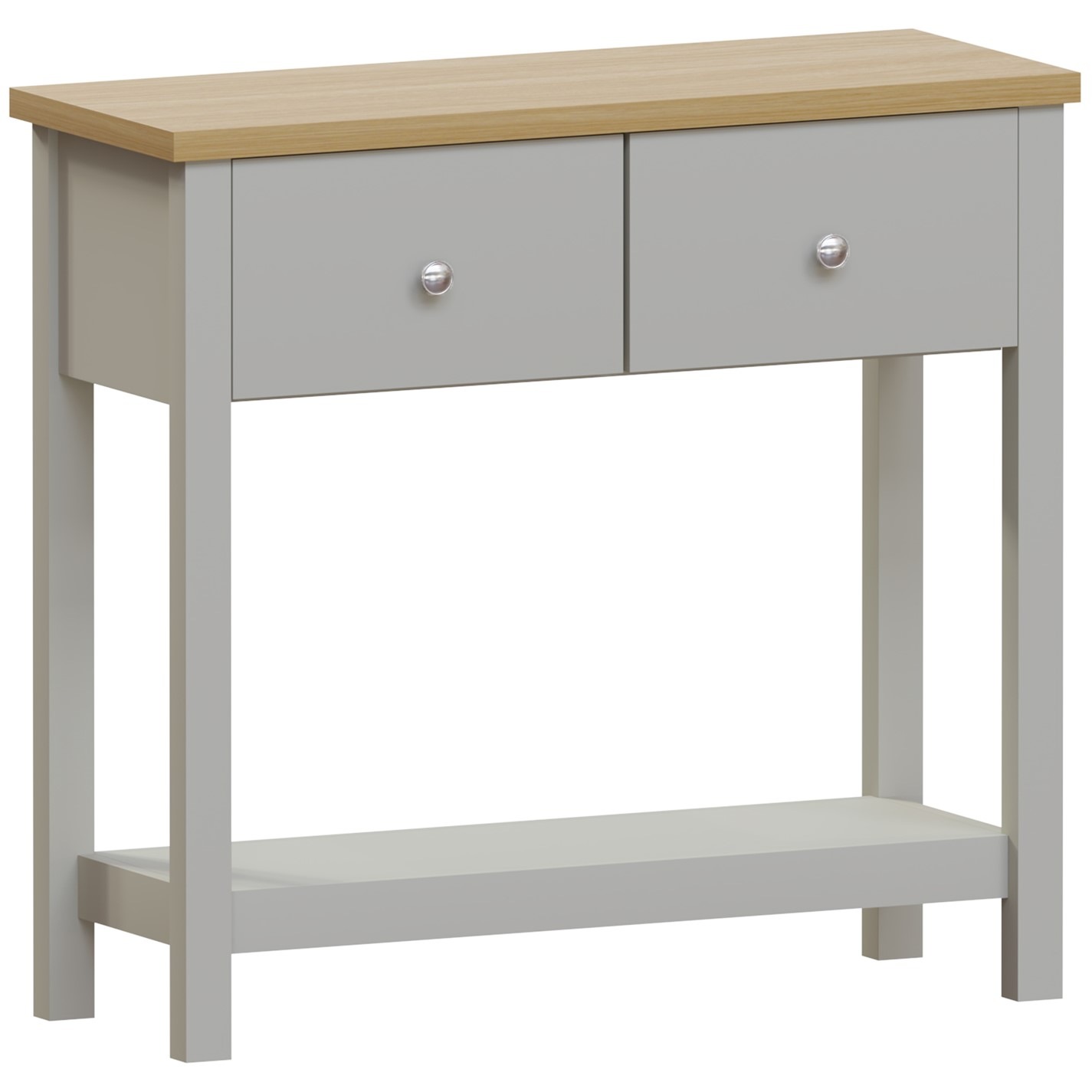 Lassic | Vida Designs Arlington 2 Drawer Console Table | Grey ...