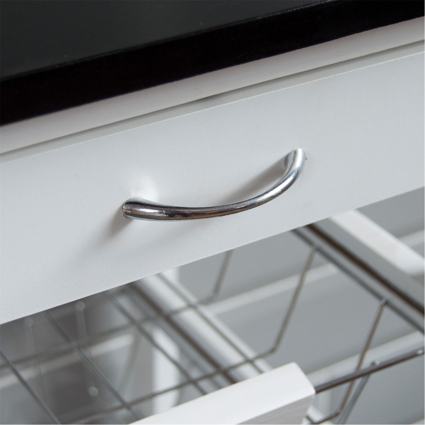 Lassic | Chef Vida 4 Tier Wooden Kitchen Trolley | White | SportsDirect.com