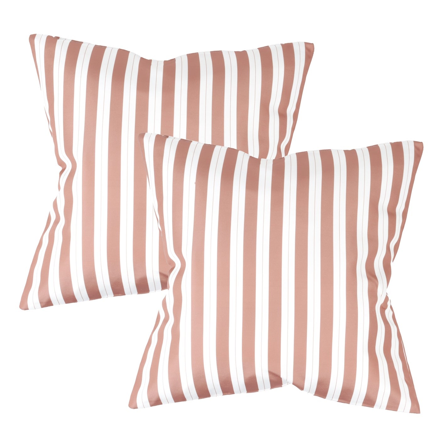 Streetwize | Outdoor Pair of Red Striped Scatter Cushions | Red ...