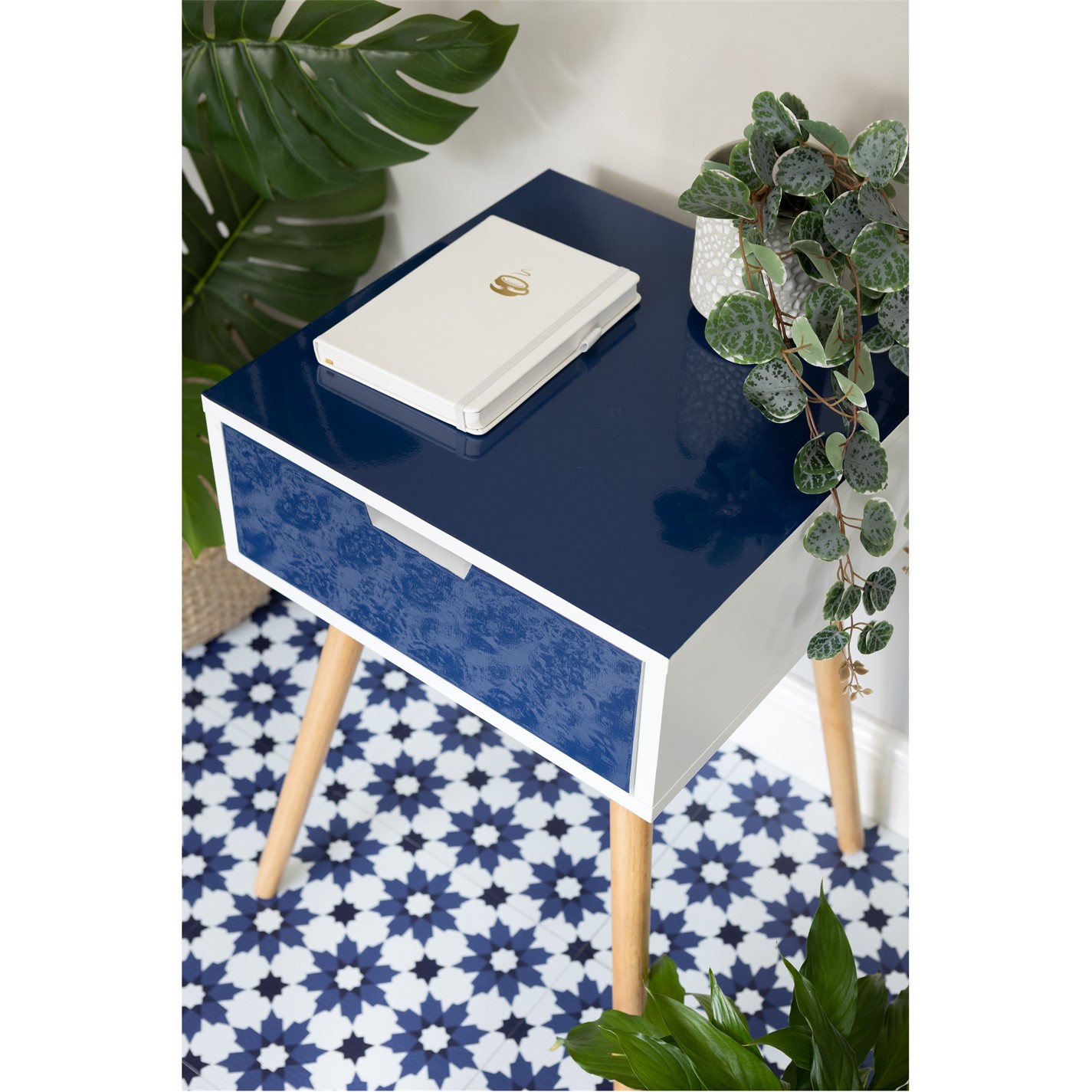 D C Fix | dc fix Glossy Navy Blue Self Adhesive Vinyl Pack 3 | Navy ...