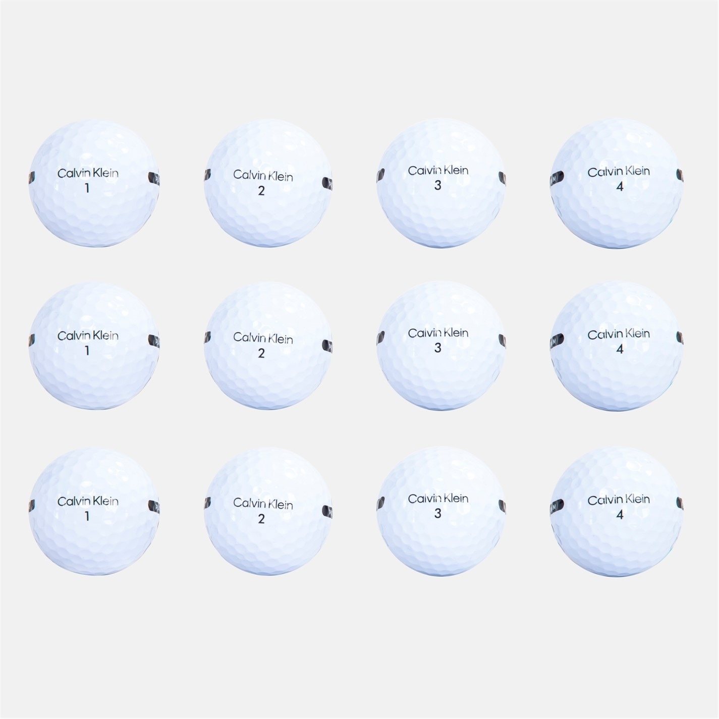 Calvin Klein Golf | CK 12pk Golf Balls | White | SportsDirect.com