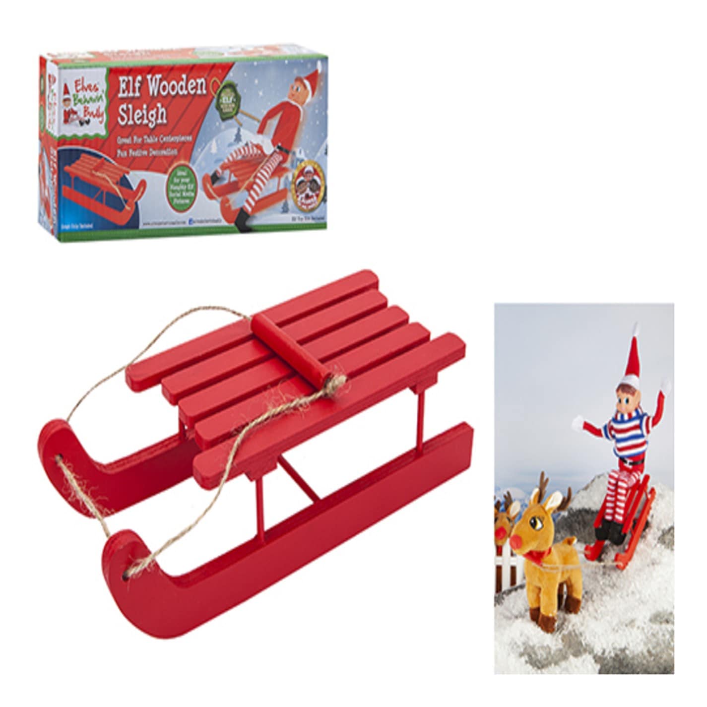 Elves Behaving Badly Kids' Christmas Elf Sleigh Novelty Gift ...