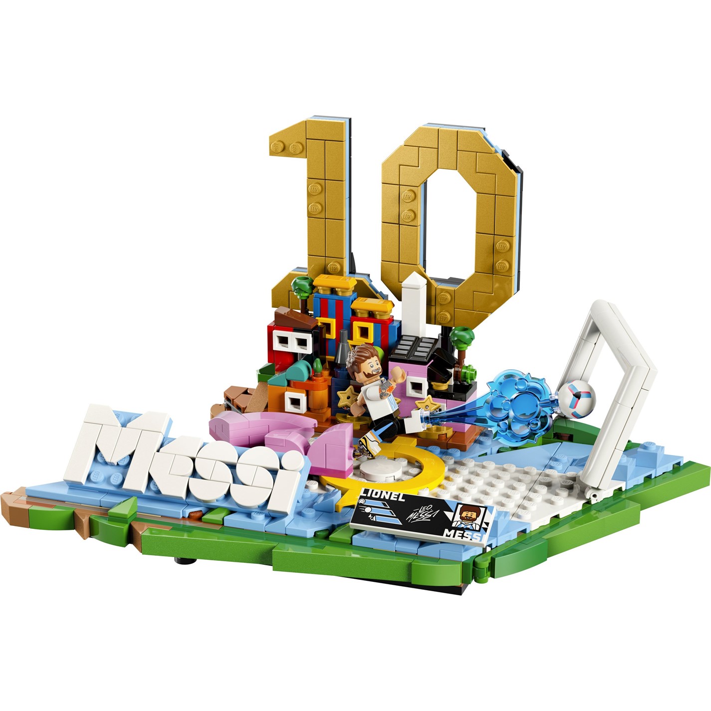 LEGO | LEGO Editions Lionel Messi – Soccer Highlights - Building Set ...