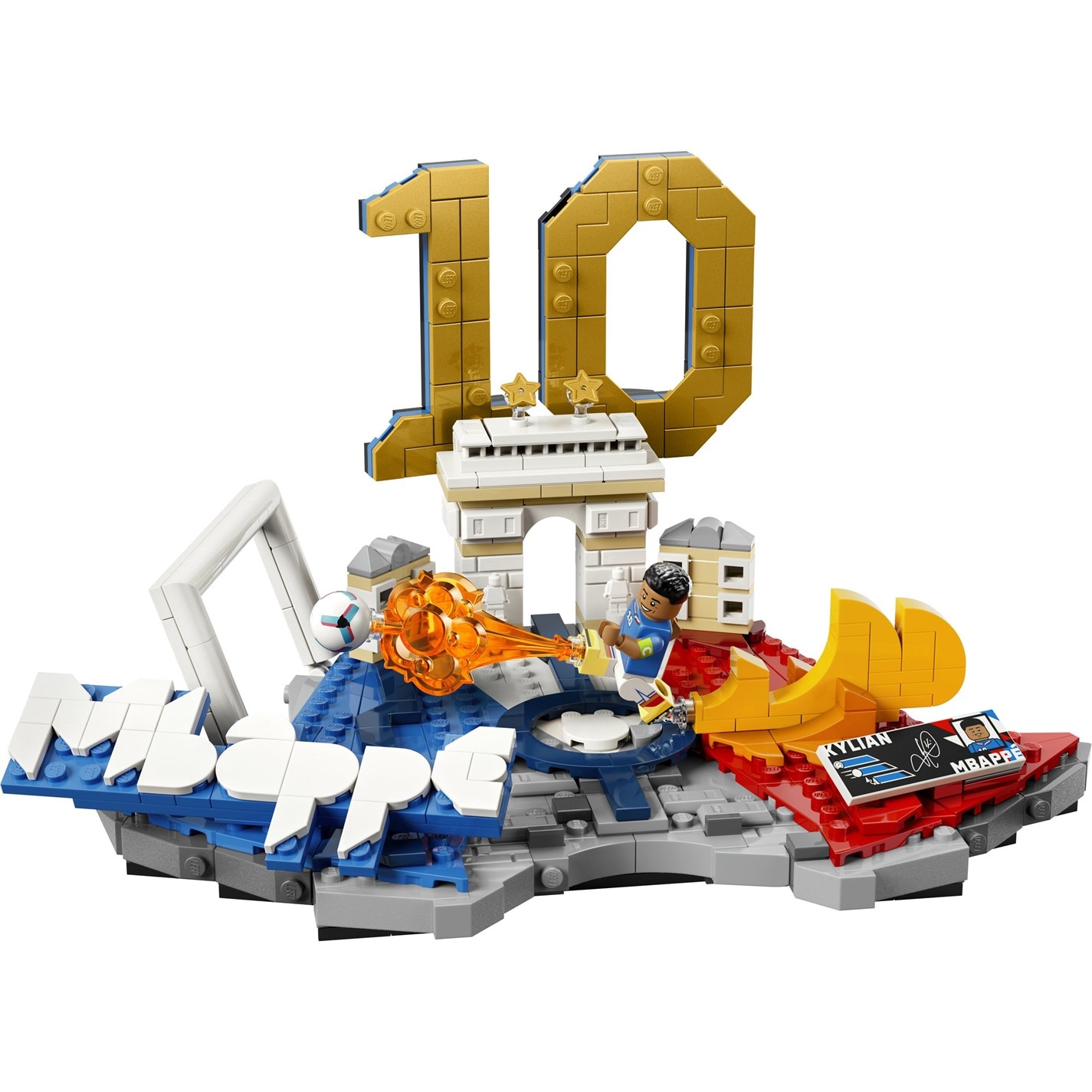 LEGO | LEGO Editions Kylian Mbappe – Soccer Highlights - Building Set ...