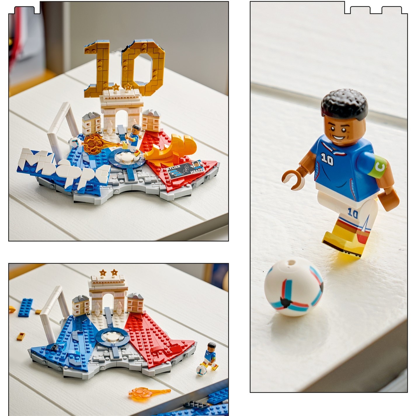 LEGO | LEGO Editions Kylian Mbappe – Soccer Highlights - Building Set ...