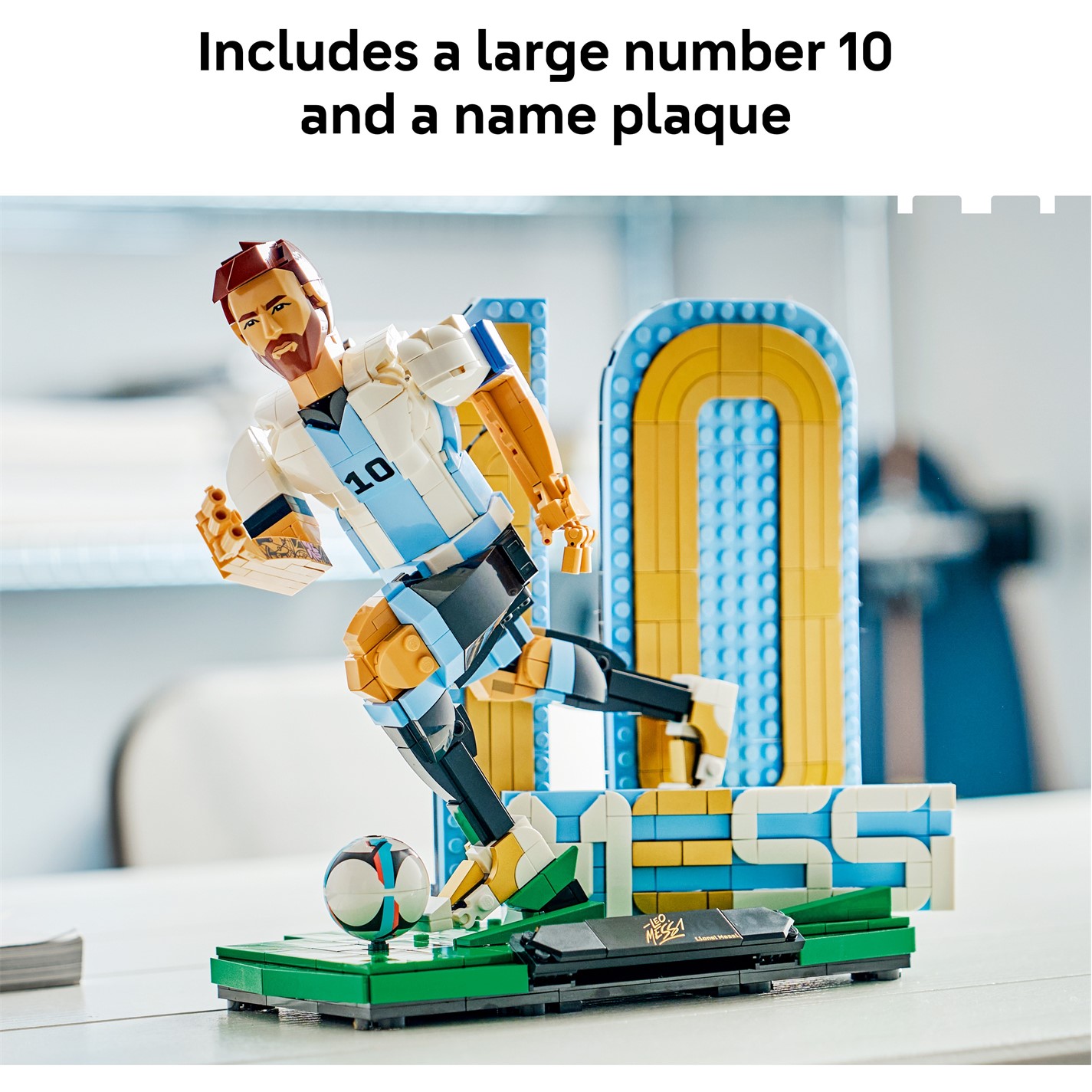 LEGO | Editions Lionel Messi – Football Legend Set 43015 | Messi ...