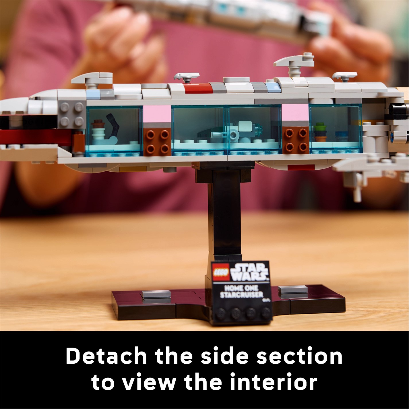 LEGO | Star Wars Home One Starcruiser model Set 75405 | Star Wars ...