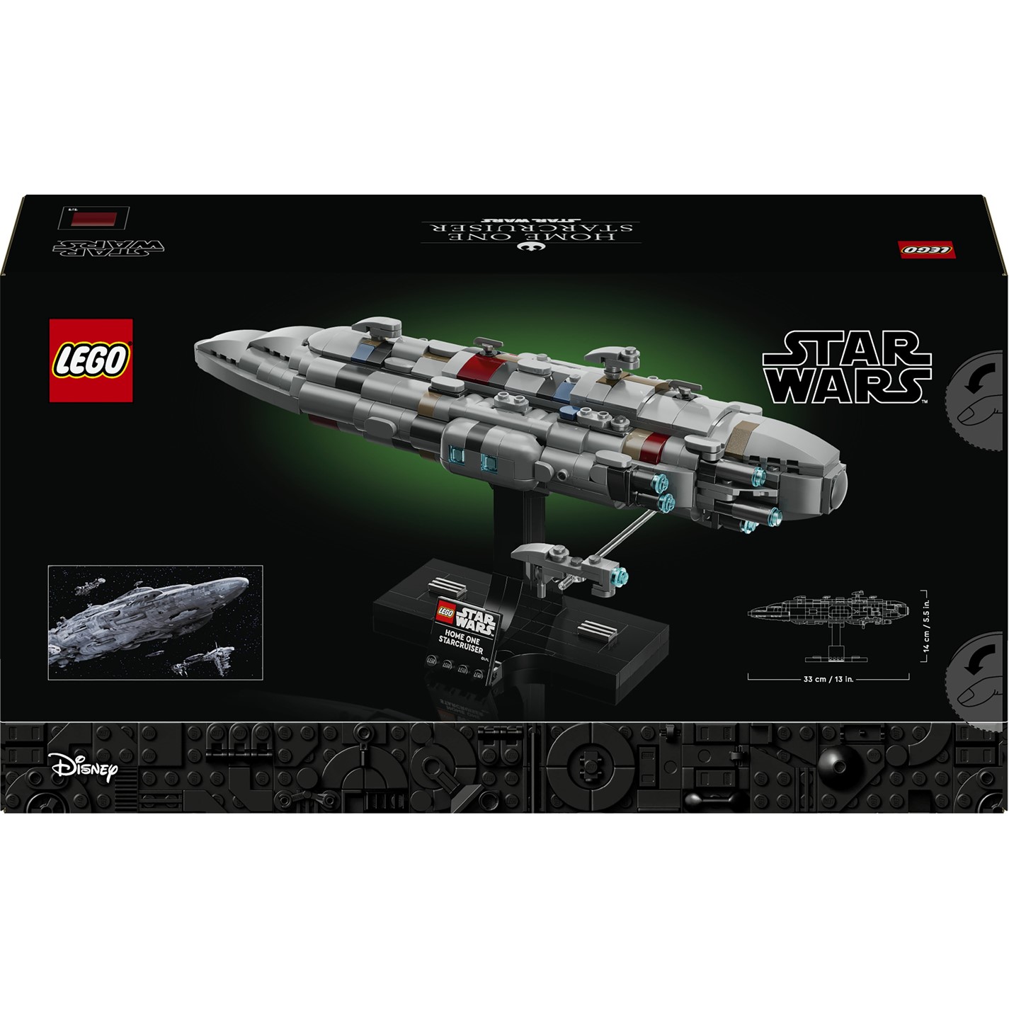 LEGO | Star Wars Home One Starcruiser model Set 75405 | Star Wars ...