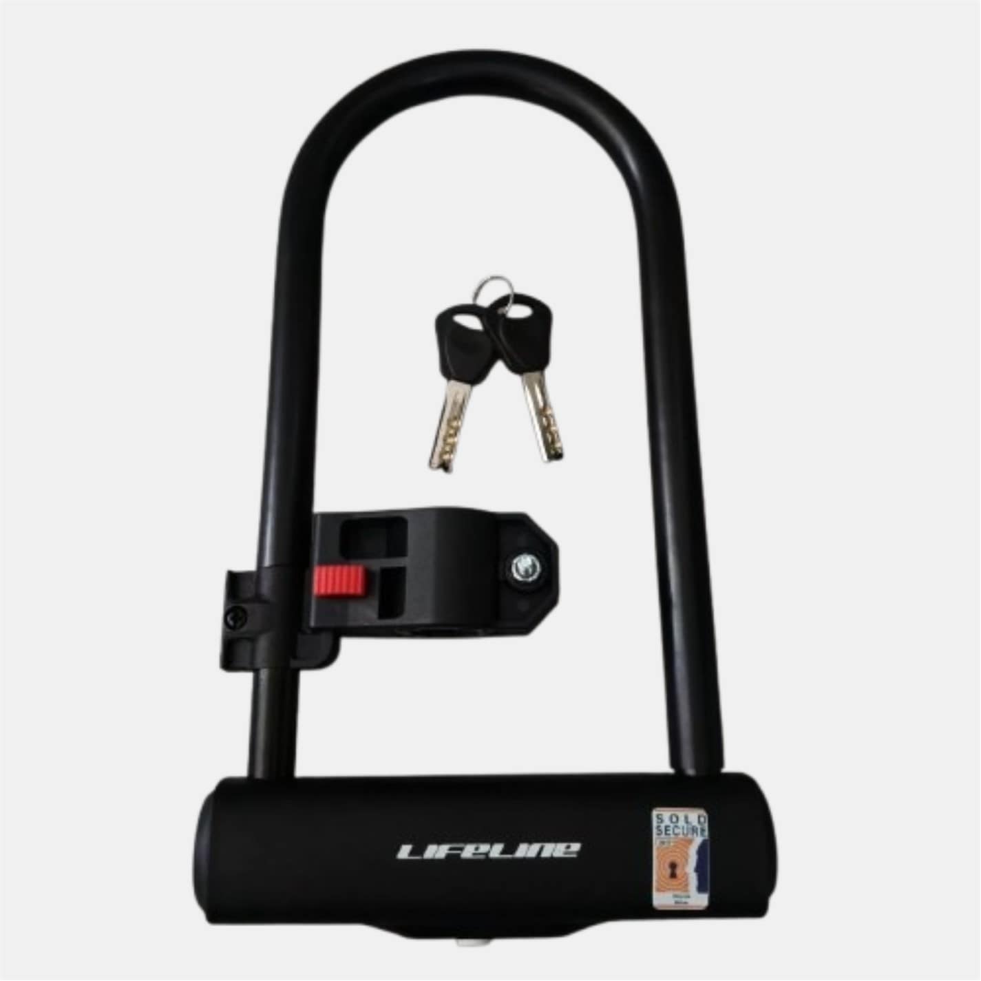 LifeLine | D Lock - Sold Secure Silver | Black | SportsDirect.com