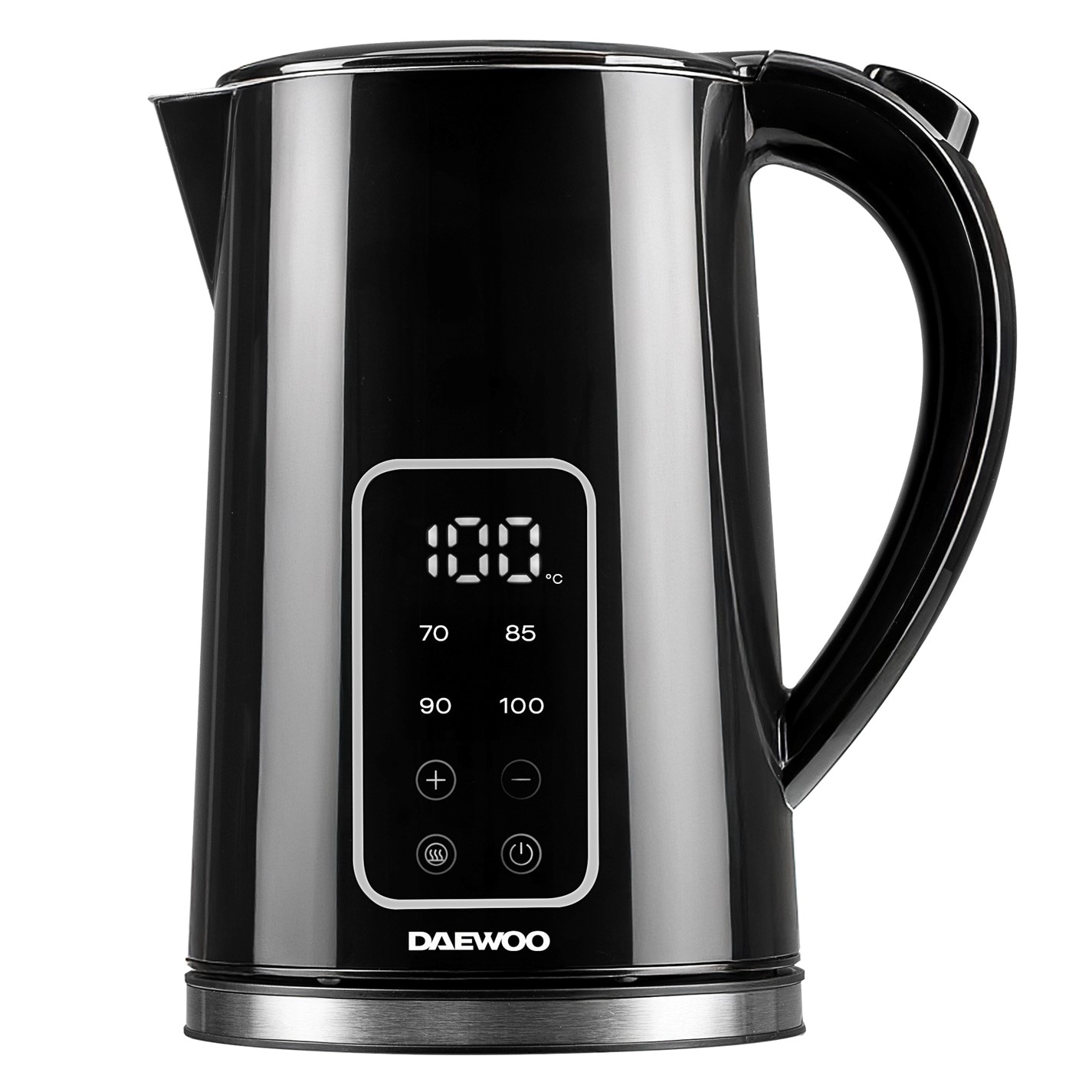 Daewoo Electricals | 1.7L Black Digital Kettle | Black | SportsDirect.com