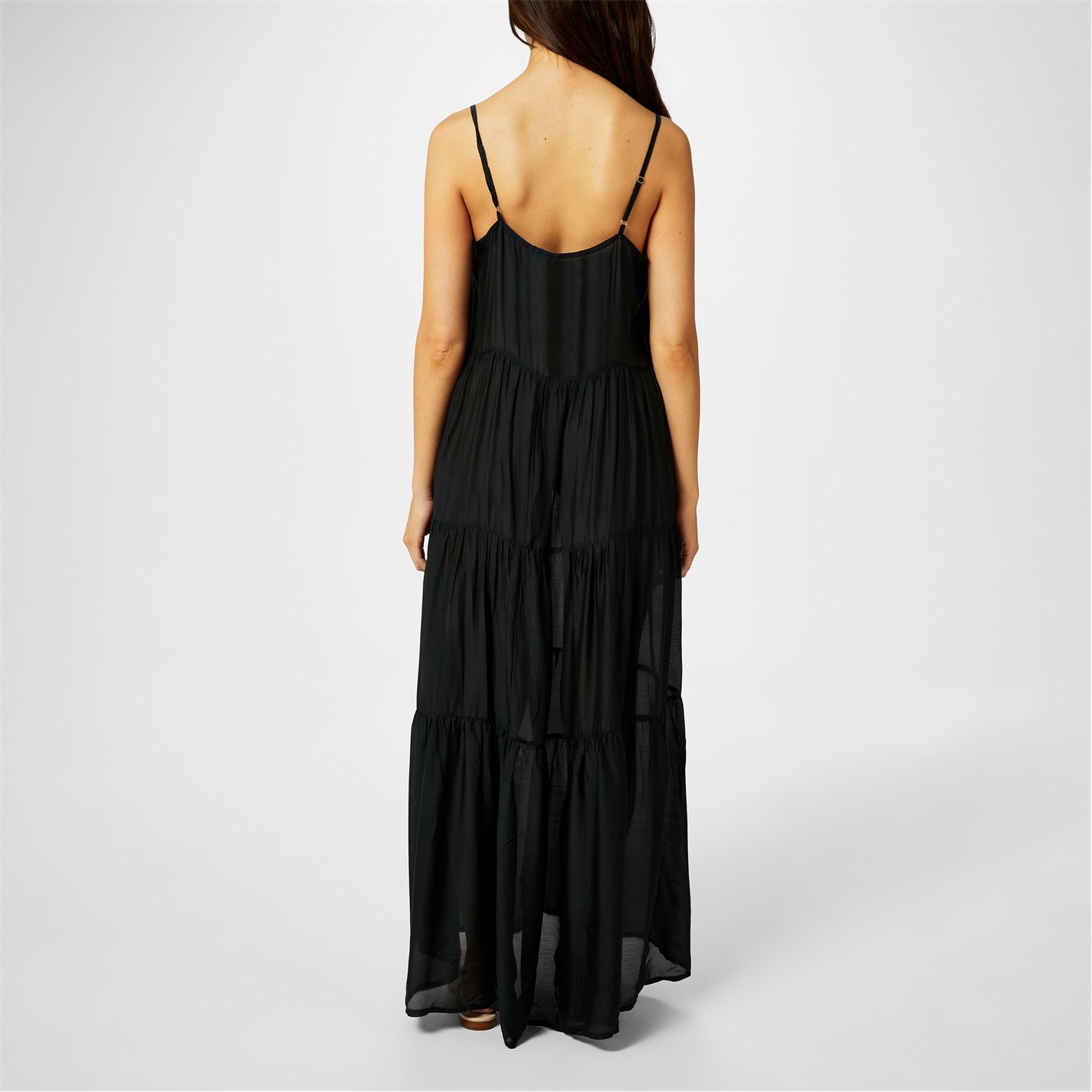 Polo Ralph Lauren | Quinn Maxi Dress Womens | Black | SportsDirect.com
