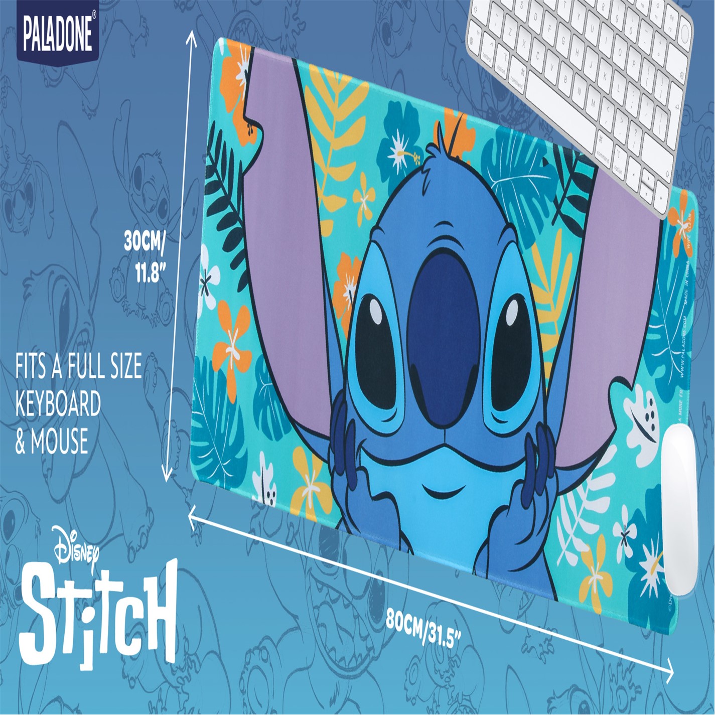 Disney Stitch | Stitch Desk Mat | Pc | SportsDirect.com