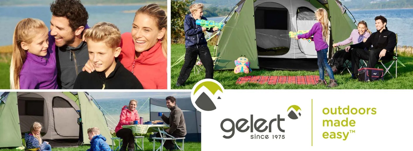 Gelert | Tents, Camping Gear | Boots, Jackets, Parka | Outdoor Equipment