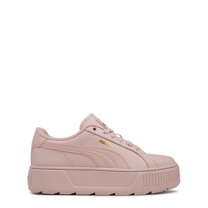 Puma Karmen L Chunky Sole Trainer - Pink - Now 30% off