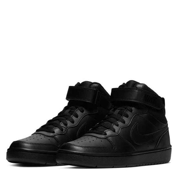 Nike | Court Borough Mid 2 Big Kids' Shoe | High Tops | SportsDirect.com