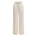 Boss | Taualy-W Relaxed Fit Wide Leg Trousers | White | SportsDirect.com