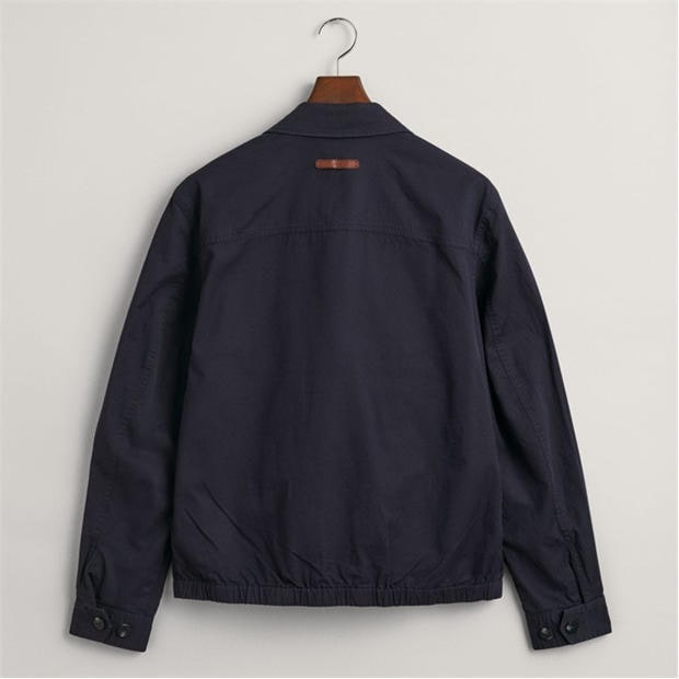 Gant | Cotton Windcheater Jacket | Blue | SportsDirect.com