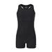 Slazenger | LYCRA® XTRA LIFE™ Boyleg Swimming Suit Junior Girls ...