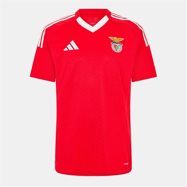 adidas | Slb H Jsy 2 T-Shirt Mens | Benfica Red | SportsDirect.com