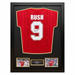 AllStarSignings Ltd | Ian Rush signed and framed Liverpool shirt | Red ...