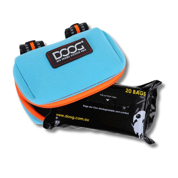 DOOG | Walkie Pouch And Poo Bag Set - Beethoven | Blue | SportsDirect.com
