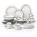 Waterside | 35PC Gold Swirl Dinner Set | Gold | SportsDirect.com