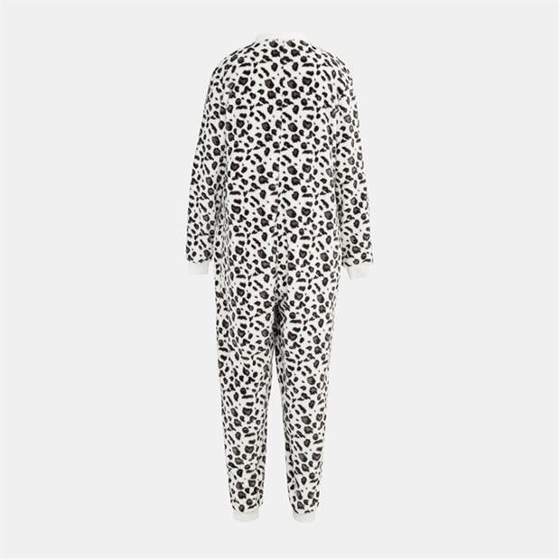 Linea Leopard Print Fleece Onesie Women | SportsDirect.com USA