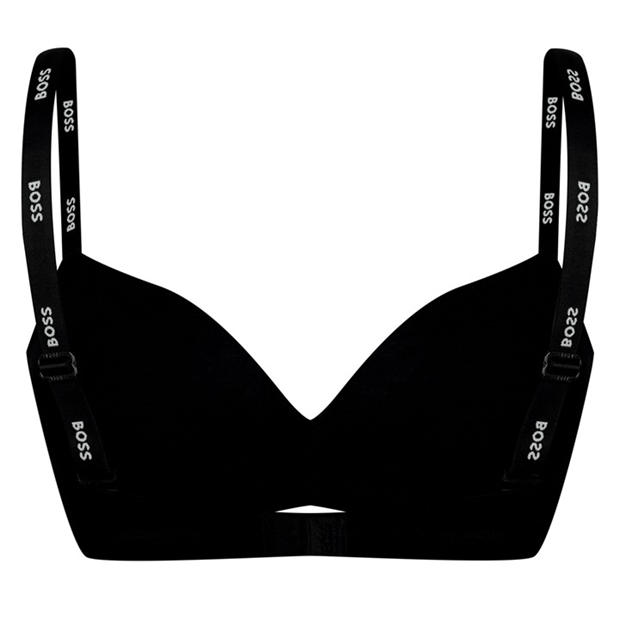 BOSS | Women's Triangle Padded Bra | Black | SportsDirect.com