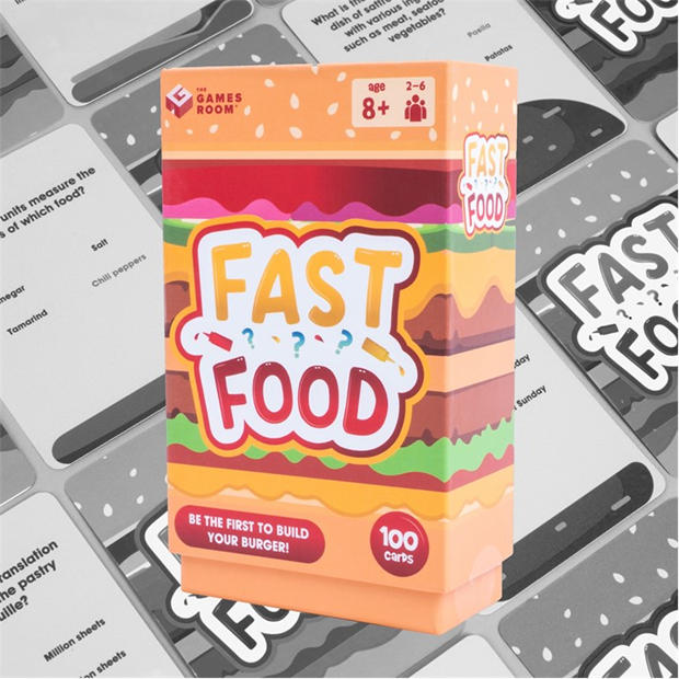 Fizz Creations | Fast Food Card Game | Multi | SportsDirect.com