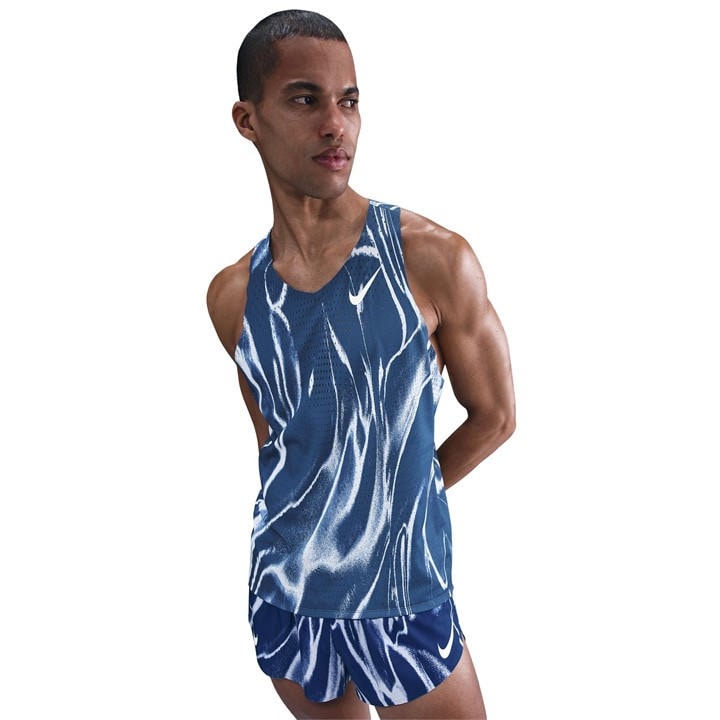 Nike AeroSwift Dri-FIT Elite Tank Top - Blue - Now 15% off