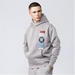 Mercier | Grey Hybrid Badge Hoodie | Grey | SportsDirect.com